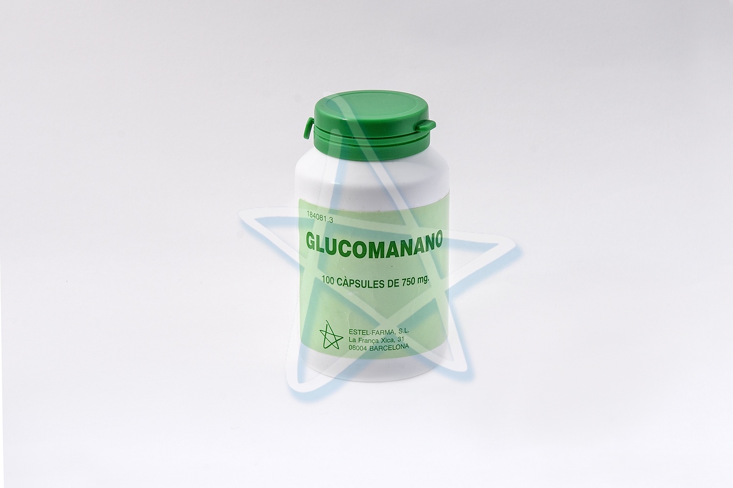 Glucomanano (100 Cápsulas) - ESTEL - FARMA
